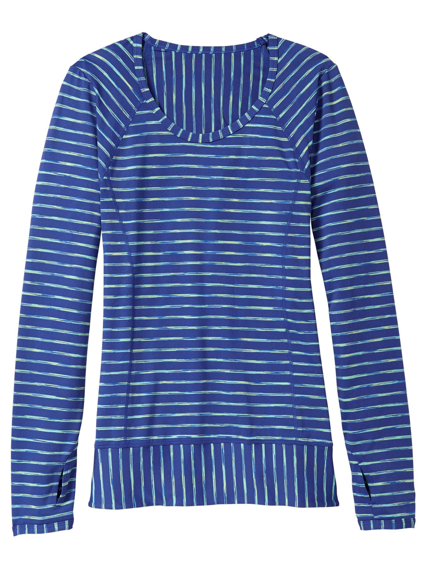 Pop Space Dye Stripe Top | Athleta