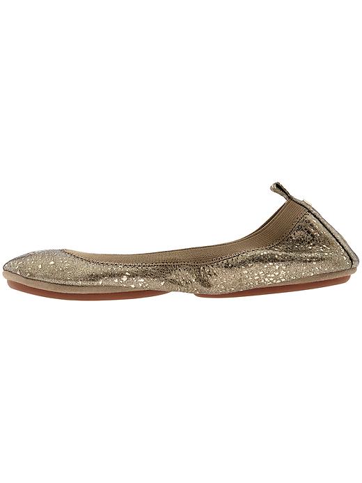 Samara Muted Metallic Ballet Flat by Yosi Samra | Athleta