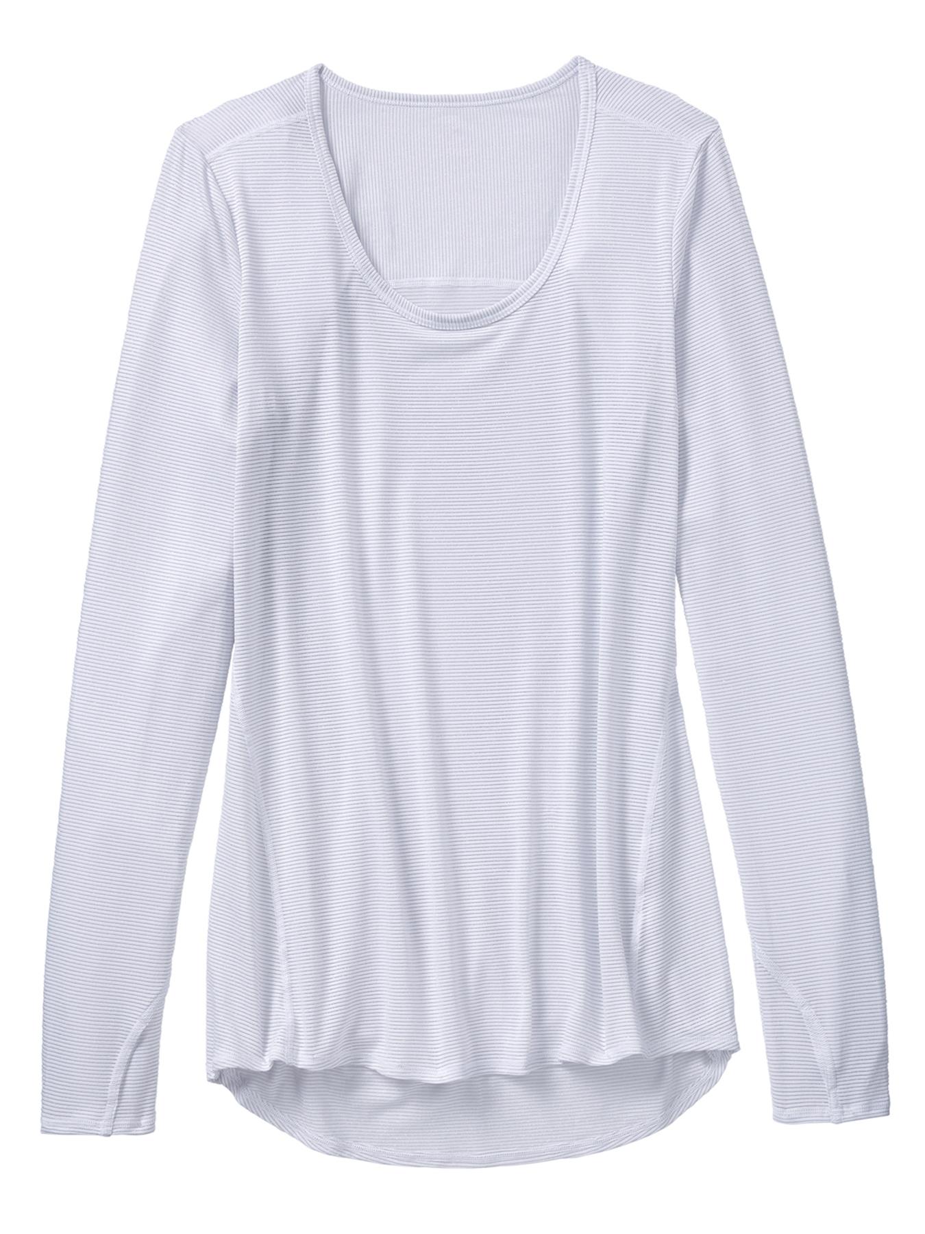 Shimmer Chi Top Extra Long | Athleta