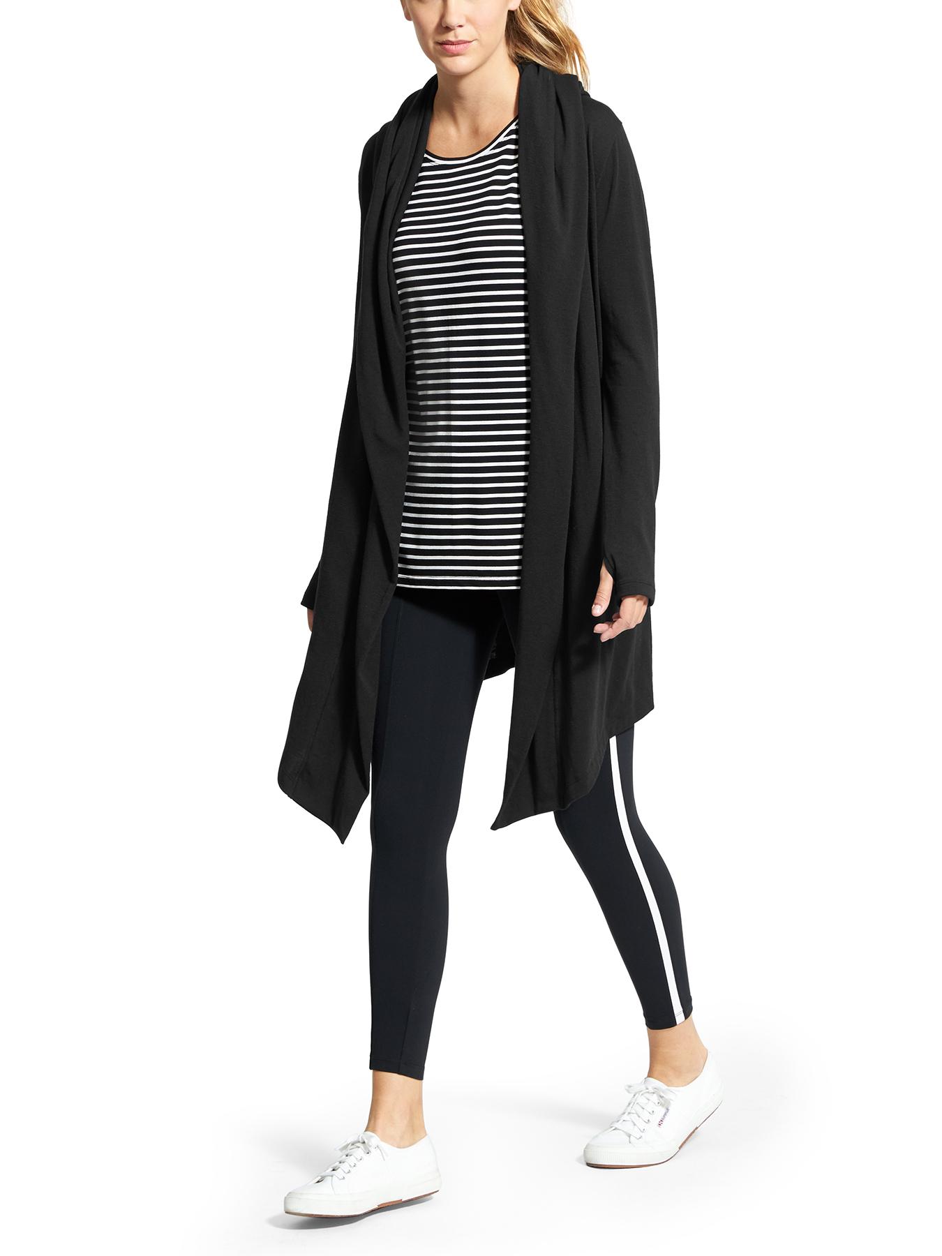 Hooded Open Front Wrap | Athleta