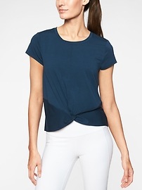 Essence Twist Tee | Athleta