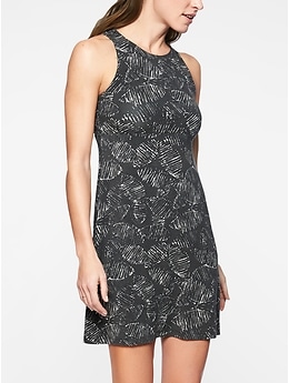 Santorini Printed High Neck Dress | Athleta