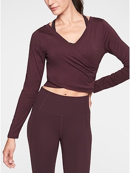 Encore Wrap Top | Athleta