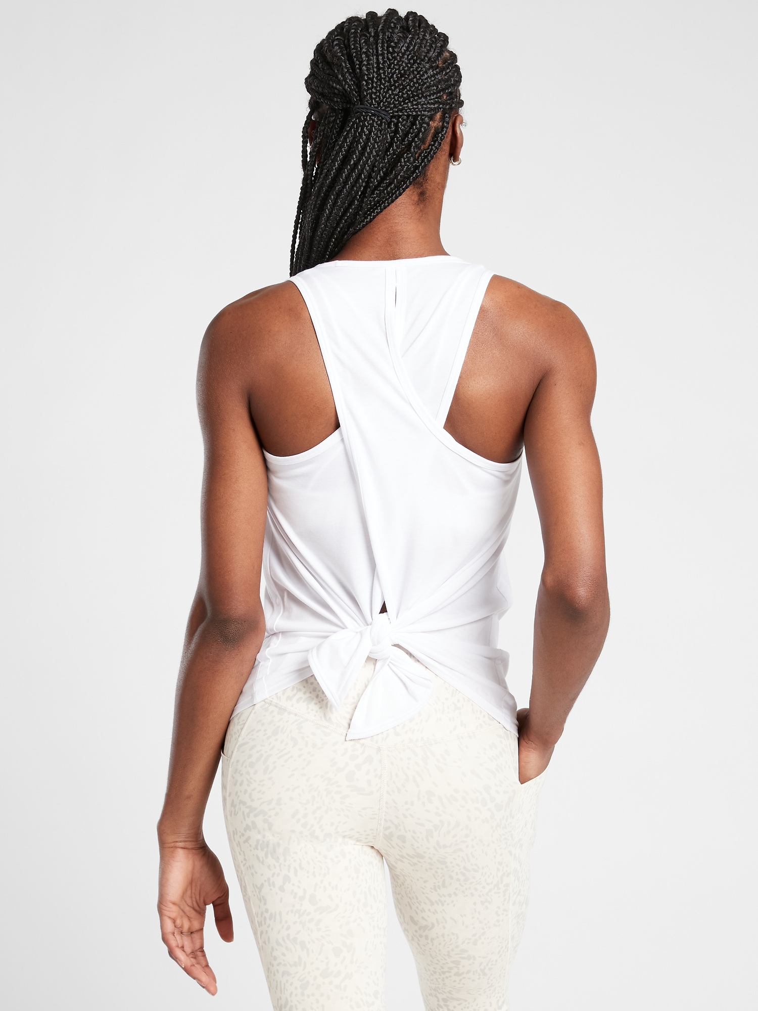 Essence Tie Back Tank | Athleta