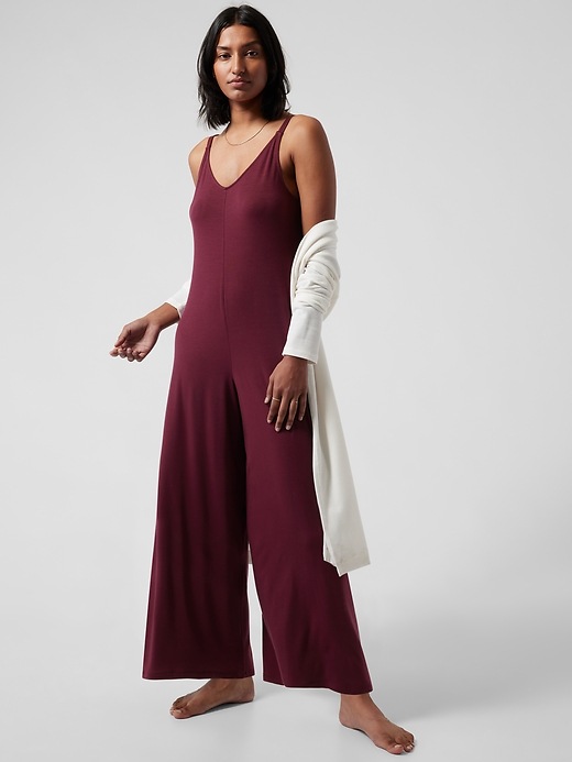 Nighttime Bliss Sleep V Neck Romper | Athleta