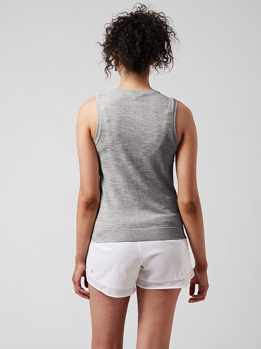 In Motion Seamless Heather Tank | Athleta