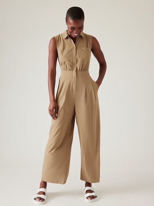 Brooklyn Heights Wide Leg Jumpsuit | Athleta