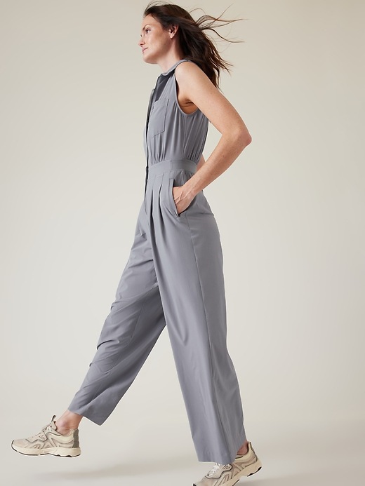 Brooklyn Heights Wide Leg Jumpsuit | Athleta