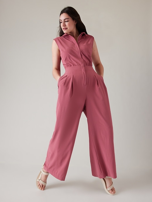 Brooklyn Heights Wide Leg Jumpsuit | Athleta