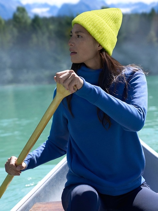 Cozy Karma Twist Neck Sweatshirt | Athleta