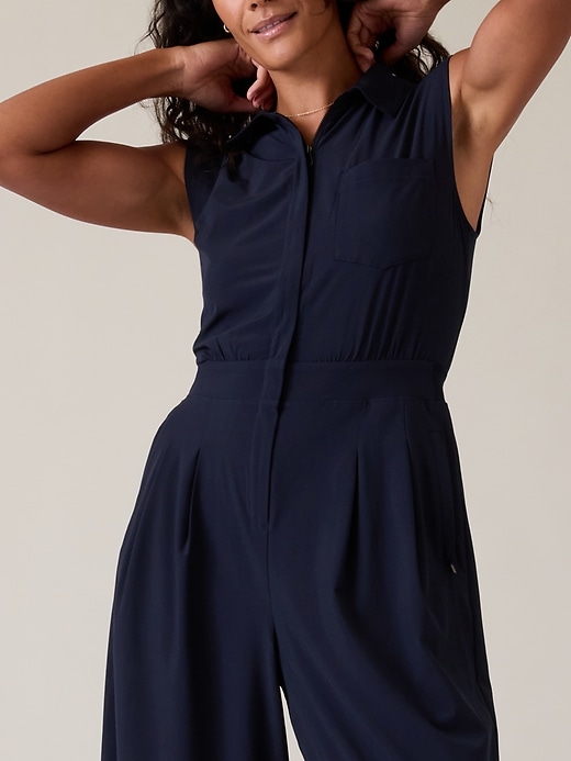 Brooklyn Heights Wide Leg Jumpsuit | Athleta