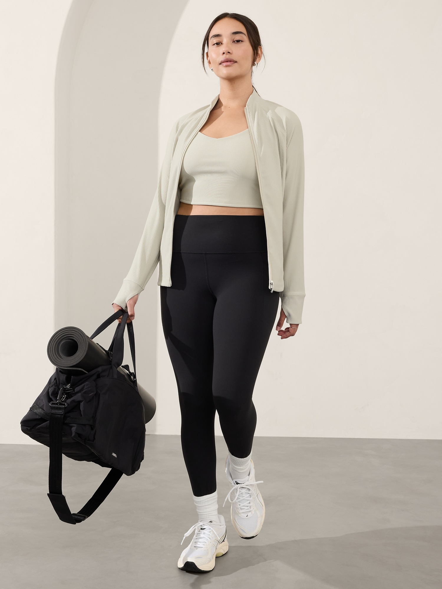 Salutation Rib Jacket | Athleta