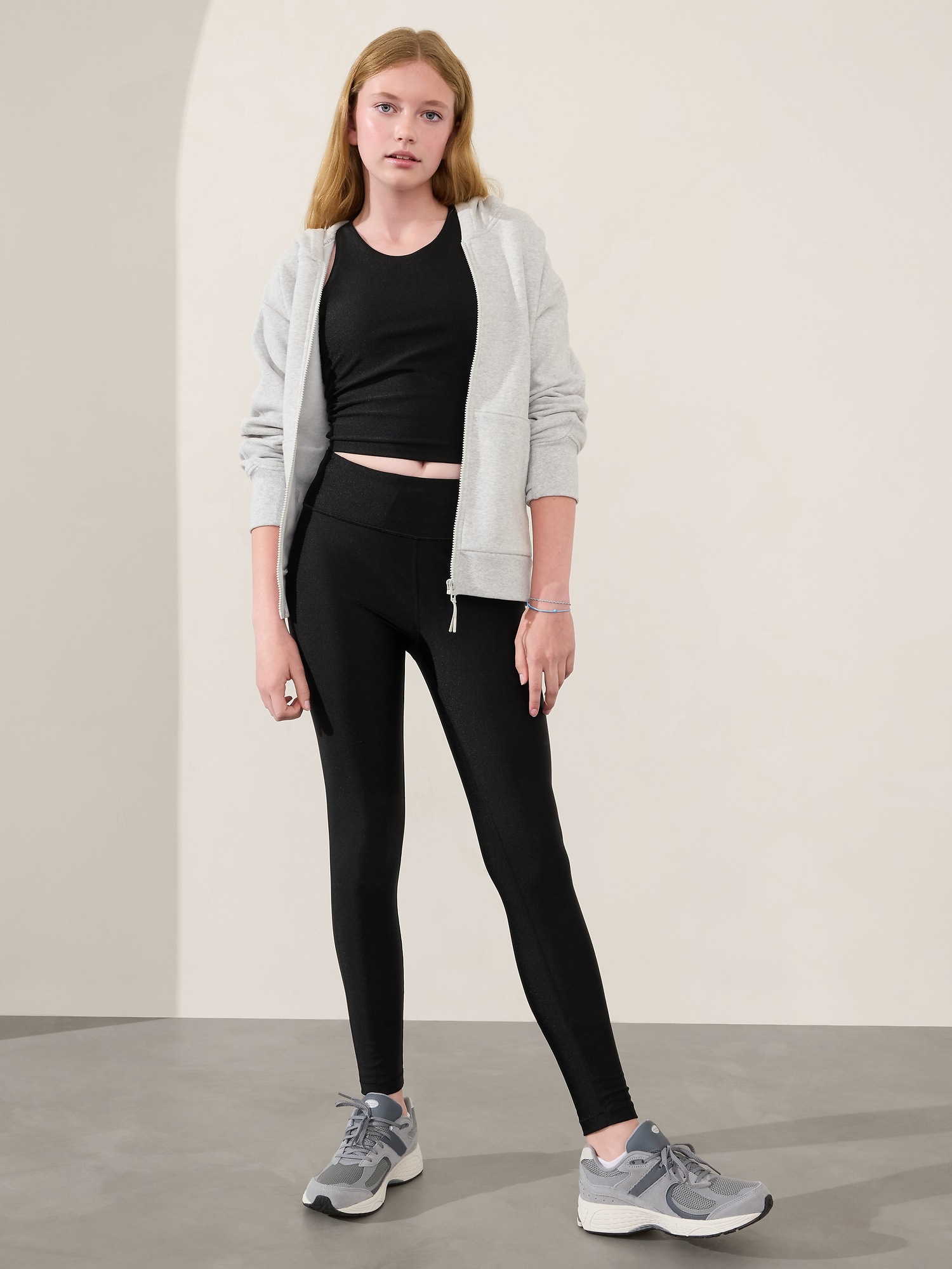 Athleta Girl High Rise Powervita Chit Chat Legging Athleta